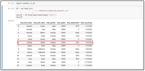 How To Drop Duplicate Rows In Pandas Dataframe Programming Funda