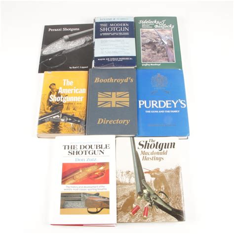 Signed Uncle Dan Lefever Guns Of Lasting Fame With Additional Firearm Books Ebth