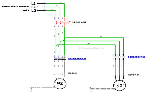 control two motors in sequence after time delay circuit operation