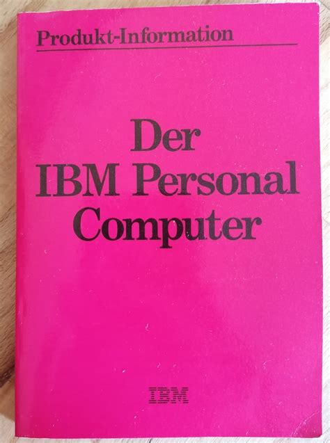 Der Ibm Personal Computer Harzretro Sicherung Test