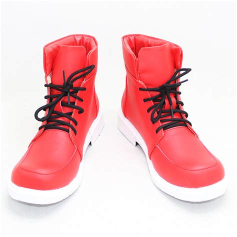 Izuku Midoriya Deku Red Cosplay Shoes Boots Yicosplay