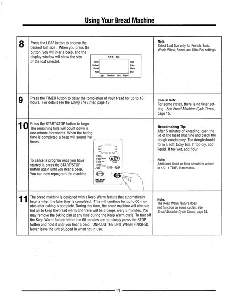 Welbilt Bread Machine Manual