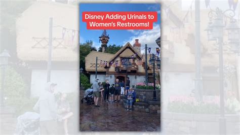On Linkedin Disney Adding Urinals To Womens Restrooms