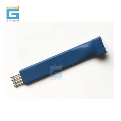 2 54mm 4p test pin spring pin 4 pin supports stc stm32 stm8