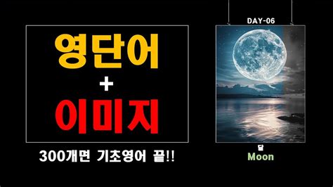 영어단어 기초 Day 06 ㅣ 영어단어 쉽게 외우기 ㅣ 기초영어회화 ㅣ 듣기만하면 장기기억 ㅣ 영어에 자신감이 생겨요 ㅣ 틀어만