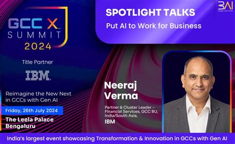 Neeraj Verma On Linkedin Excited To Participate And Speak At The Event