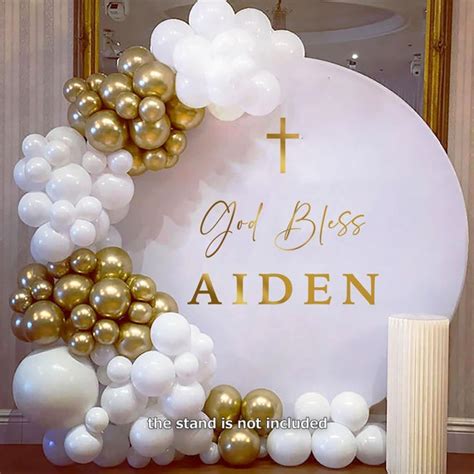 Baptism Celebration Background Elegant Photo Invitation For Baptism