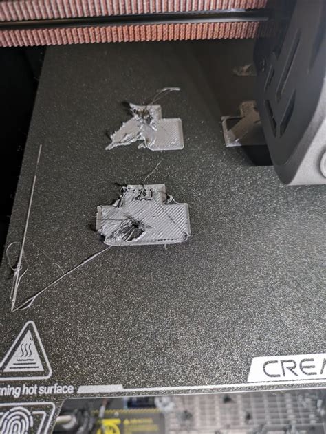 Creality K1 struggling with first layers : r/FixMyPrint
