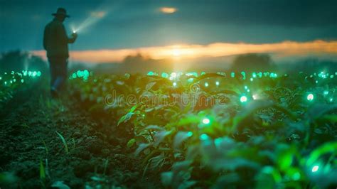 A Farmer Uses Voice Commands To Activate Their Iot Pest Detection
