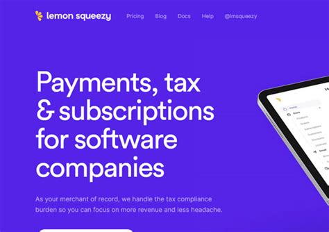 Lemon Squeezy 支持海外支付宝微信visamaster信用卡的收款服务商 接码号