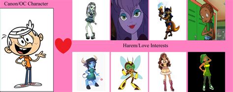 Lincoln Louds Love Interest Harem By Nyro1 On Deviantart