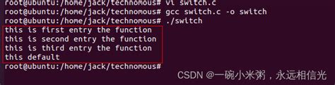 c语言switch case用法 c语言中switch case的用法 csdn博客