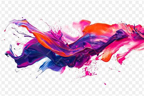 Premium Psd Abstract Expressionism Glitch With Distorted Shapes