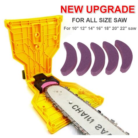 Upgrade Universal Chainsaw Teeth Sharpener Tool Po Vicedeal
