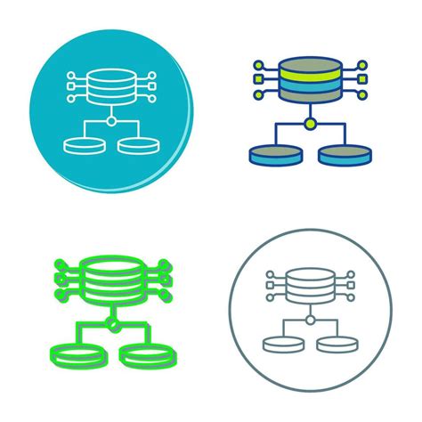 Structured Data Vector Icon 34423853 Vector Art At Vecteezy
