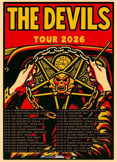 Concert The Devils 12022026 Rostock Mau Club Allemagne