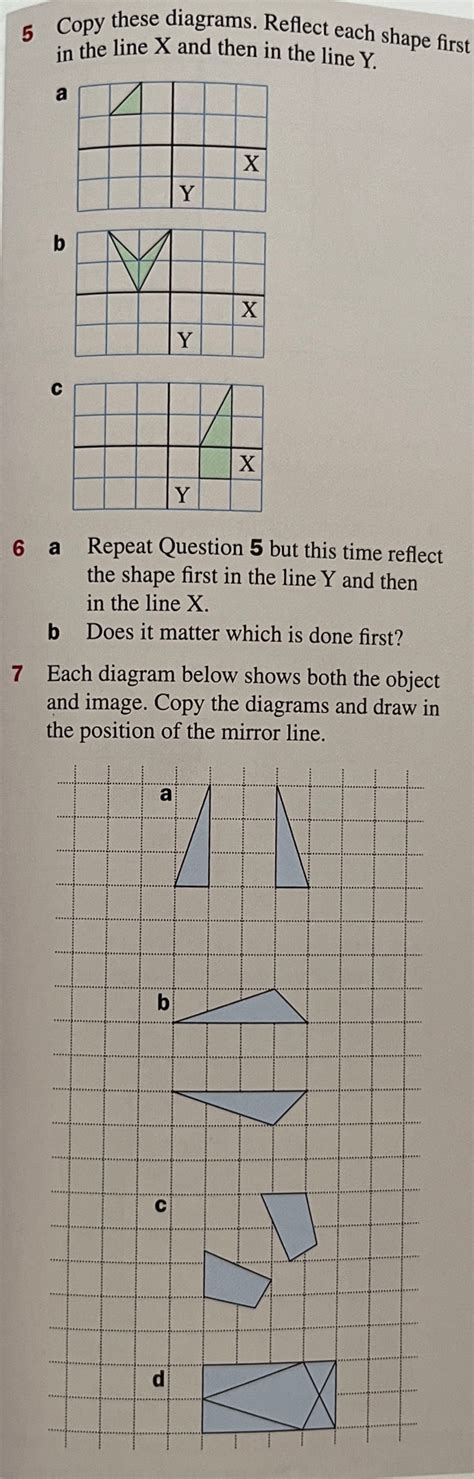 Year 7 Symmetry And Reflection Maths With David