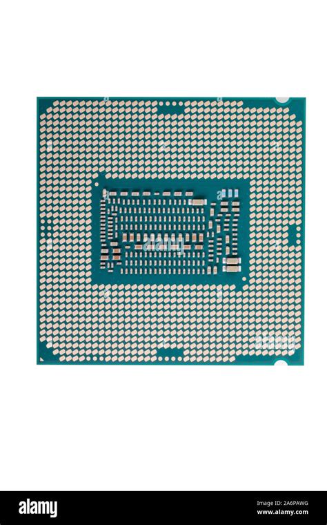 New Modern Computer X Processor Th Generation Central Processing Unit CPU Isolated On White