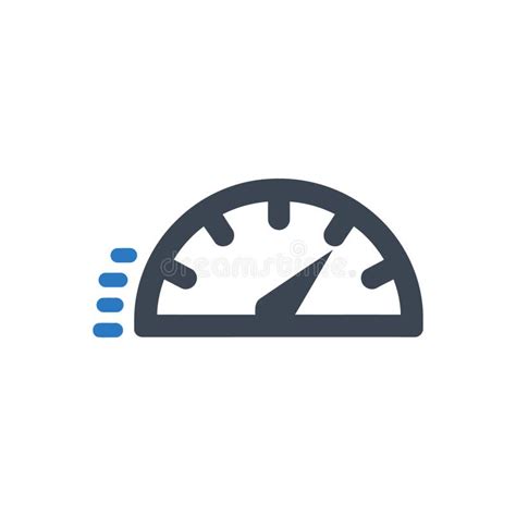 Speedometer Fast Icon Stock Vector Illustration Of Velocity 361691111
