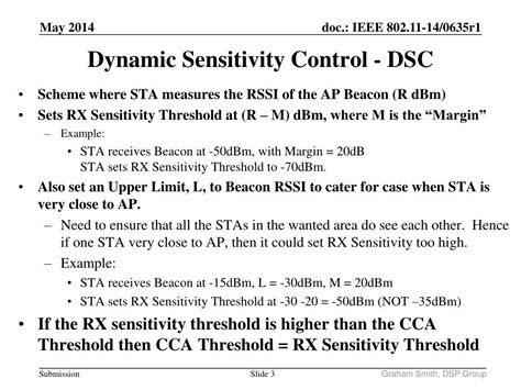 Ppt Dynamic Sensitivity Control Implementation Powerpoint
