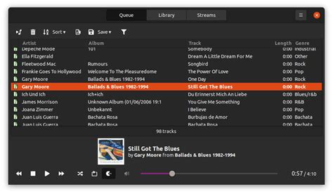 Ymuse Der Mpd Player Für Den Desktop Gnulinuxch