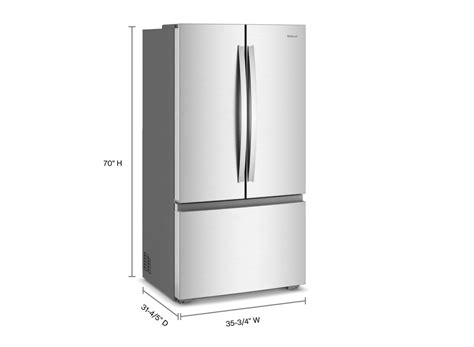 Whirlpool Wrfc3036rz Refrigerator With Freezer Ice Maker