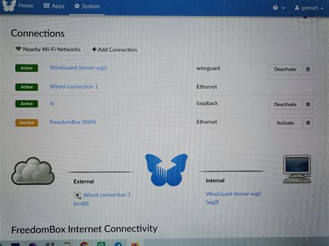 SOLVED Wireguard Client Connected But No Internet Access Pioneer Support FreedomBox Forum
