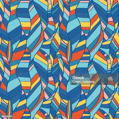 벡터 깃털의 완벽 한 패턴입니다 한다면 손으로 라인 Boho 스타일 0명에 대한 스톡 벡터 아트 및 기타 이미지 0명 고풍스런 곡선 Istock