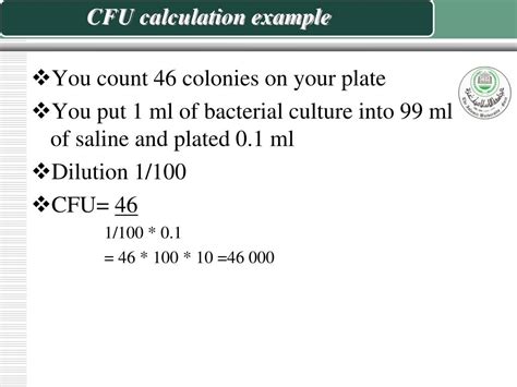 Serial Dilution Formula And Example At Annabelle Wang Blog