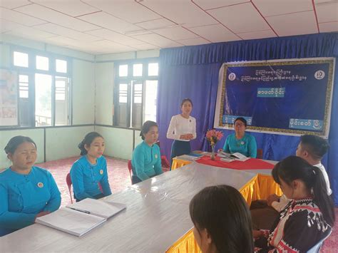 မိုင်းခတ်မြို့ လူထုအခြေပြုဗဟိုဌာန Community Centre ခန်းမ၌ စာဖတ်ဝိုင်းကျင်းပ Myanmarnationalpost