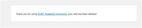 How To Delete A Site Help