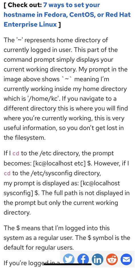 Current Working Directory Rlinux8