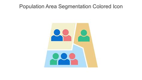 Population Area Segmentation Colored Icon In Powerpoint Pptx Png And