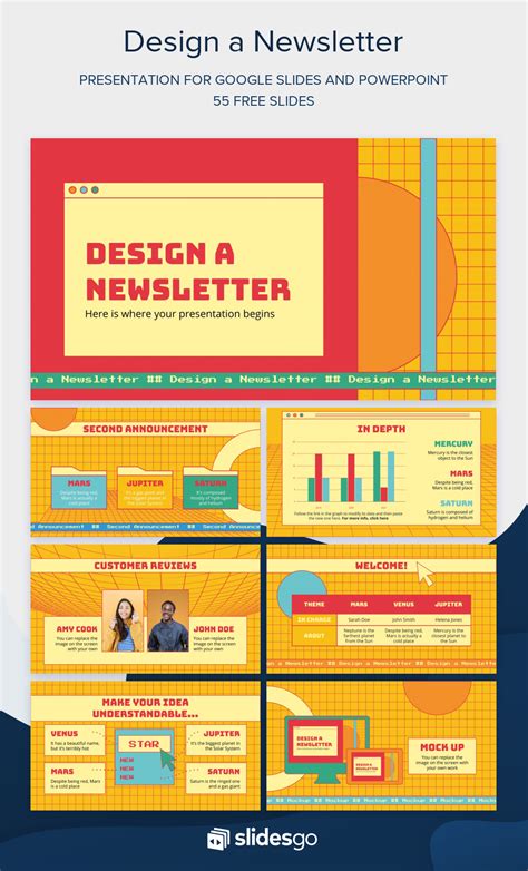 Design A Newsletter Powerpoint Presentation Design Powerpoint Design