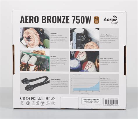 Обзор блока питания AeroСool Aero Bronze 750W