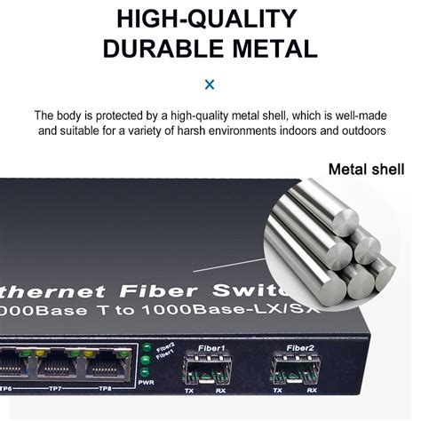 Gigabit Network Sfp Fiber Switch 1000mbps Sfp Medi Grandado