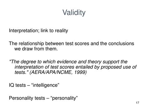 PPT Reliability Validity PowerPoint Presentation Free Download ID