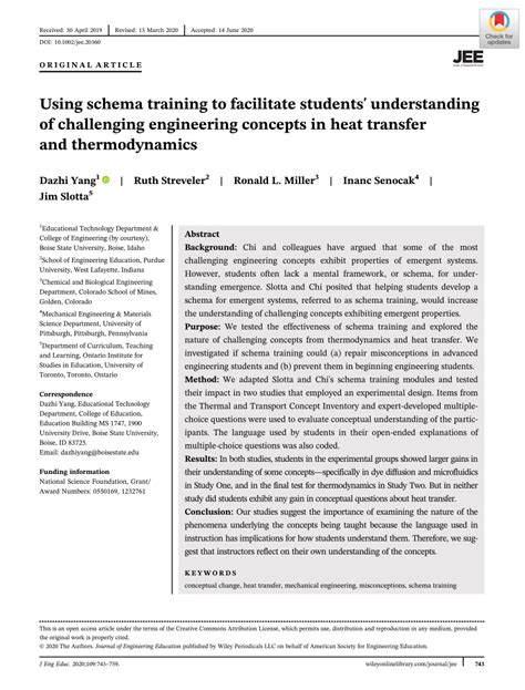 Pdf Using Schema Training To Facilitate Students Understanding Of