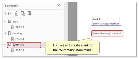 Adding Links To Bookmark Actions Using Javascript In Adobe Acrobat
