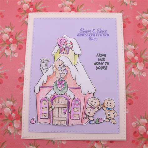 5178 Gingerbread Cubbies Art Impressions