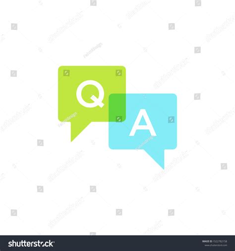 Faq Questions Answers Icon Q Speech Stock Vector Royalty Free 1522782158 Shutterstock