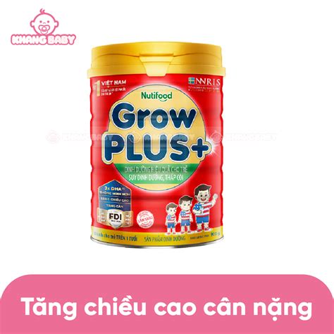 Sữa Grow Plus nuti đỏ Shop KHANG BABY