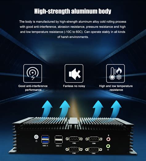Eglobal Gk1 Series Fanless Industrial Computer I Ntel Core I3 8145u 2