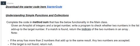 Solved Understandingsimple Functions And Collections Chegg