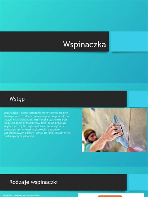 Wspinaczka Pdf