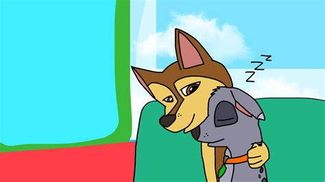 Rocky Sleeping On Chase By Charockyfan67 On Deviantart
