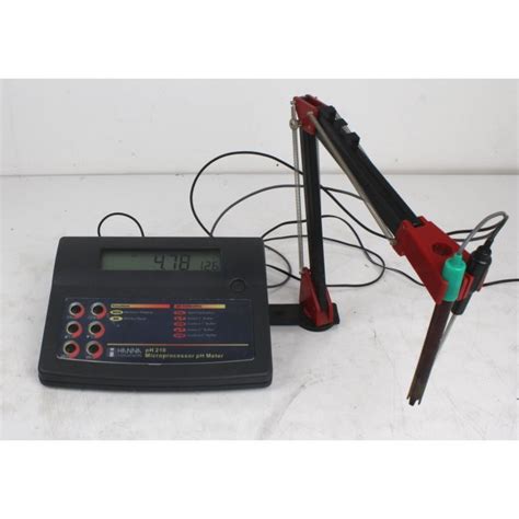 Hanna Ph210 Microprocessor Based Bench Ph °c Meter