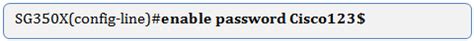 Configure Password Settings On A Switch Through The Command Line Interface CLI Cisco