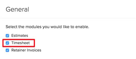 Timesheet Invoice Track Time Help Zoho Invoice
