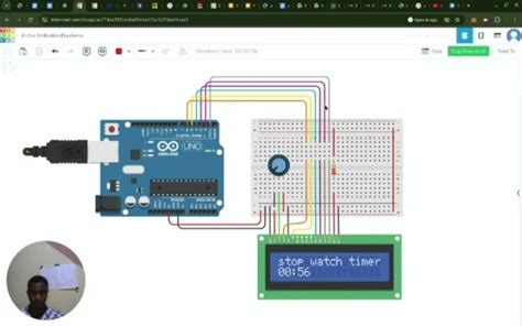 Electronics Arduino Tinkercad Lcd Circuits Engineering Innovation Victor Ogbonna